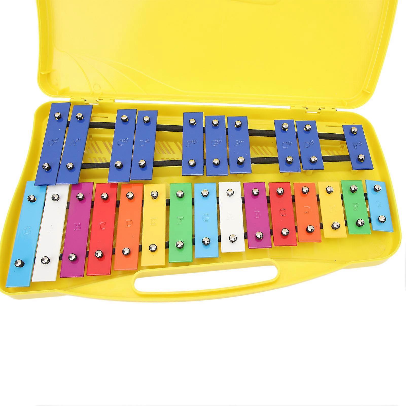 Professional Musical Xylophone 25 Notes Toddler Aluminum Keys Xylophone ...