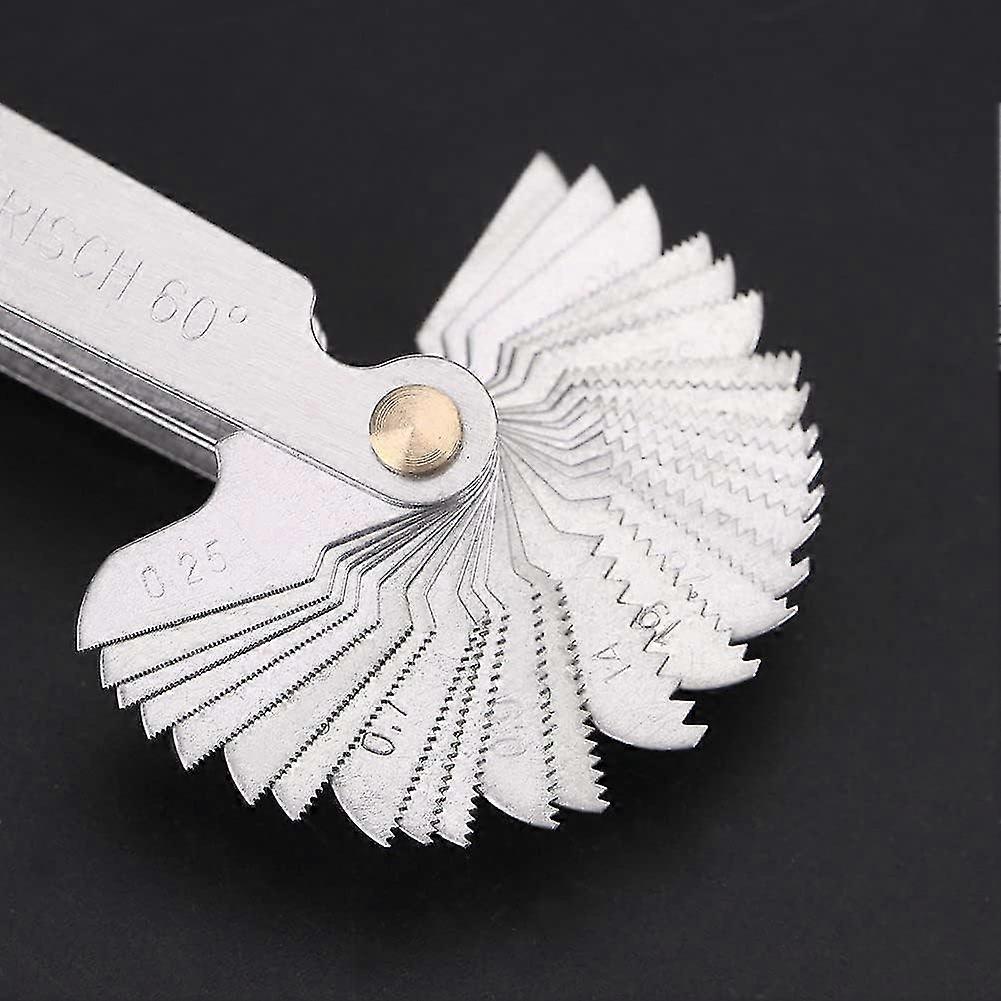 For 2024 Thread Comb, Metric Thread Gauge 58 Blades Set Screw Pitch ...