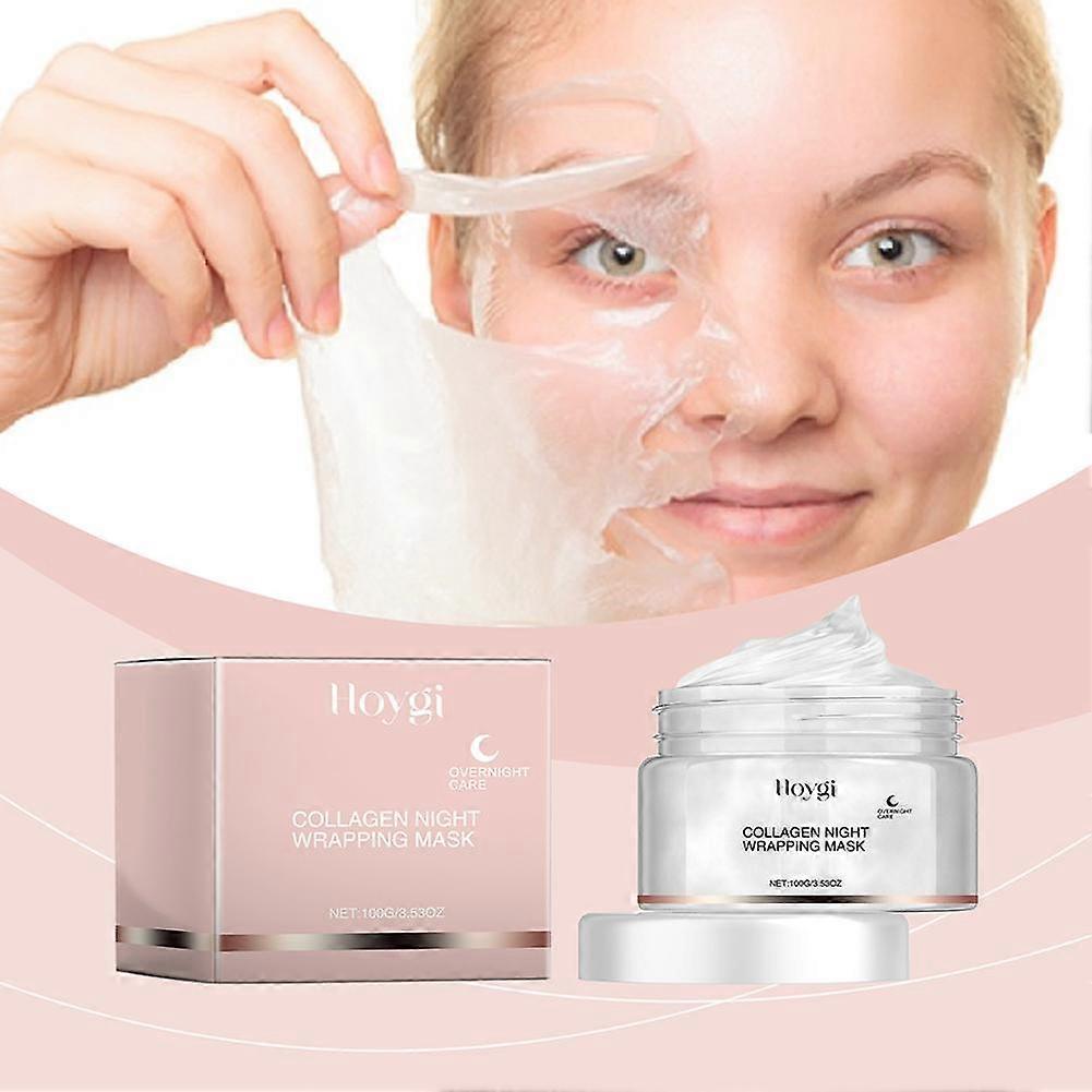 Collagen Wrapping Mask Collagen Night Wrapping Mask Hydrolyzed Collagen ...