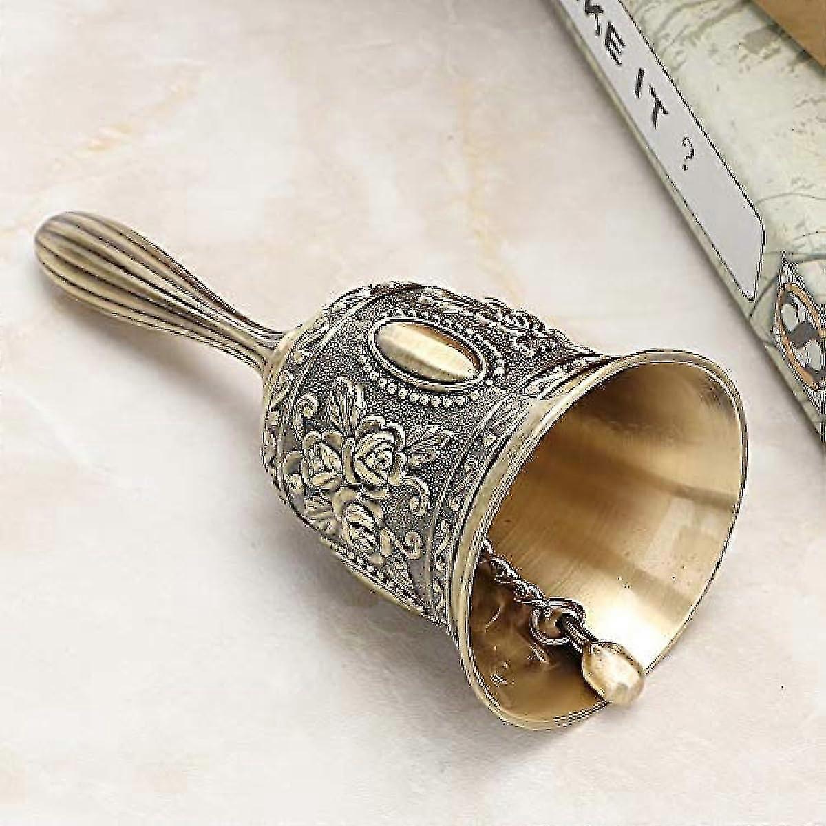 Hand Bell Call Loud Wedding Bells Zinc Alloy Multi-purpose Hand Bell ...