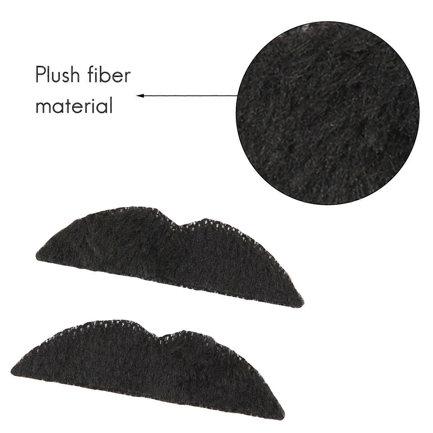 12 Pack Self Adhesive Assorted Fake Moustache / Mustache Set Fancy ...