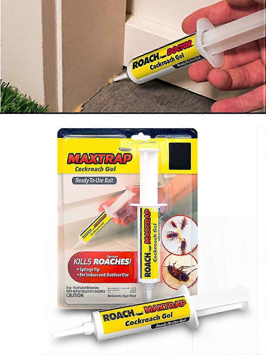 Roach Killing Gel Cockroach Killer With Syringe Applicator For Indoor ...