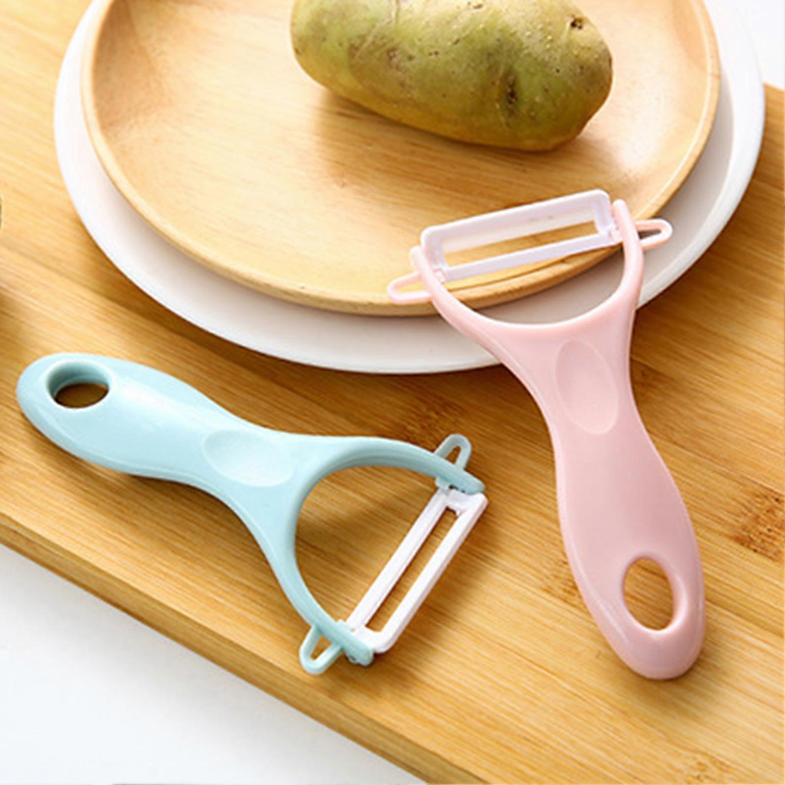 Ceramic Vegetable Peelers for Kitchen Y-shaped Vegetable Peeler Quicker ...