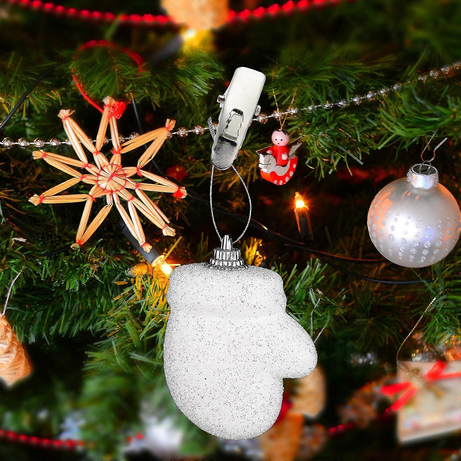 100pcs Garden Decoration Clamps Garden Clips Xmas Tree Decor Clips Home ...