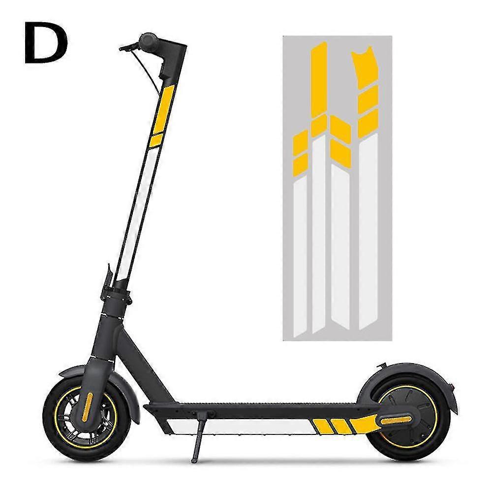 1 Set Reflective Sticker Night Safety For Segway Ninebot Max G30 G30d ...