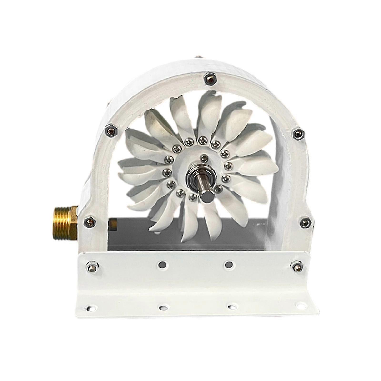 Water Turbine Generator Kit Mini Hydroelectric Pelton Wheel Power ...