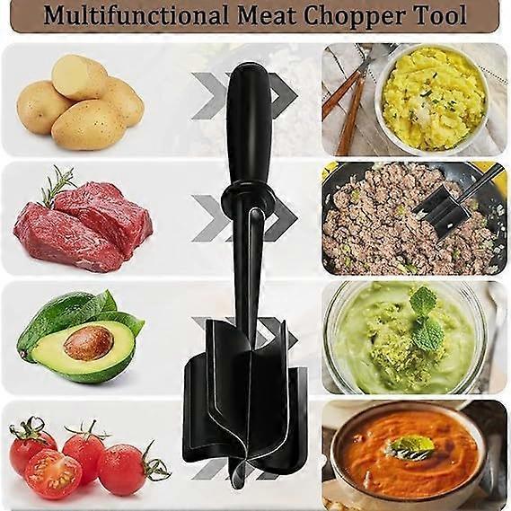 Meat Chopper Handheld Meat Chopper Cooking Scraper Meat Chopper ...