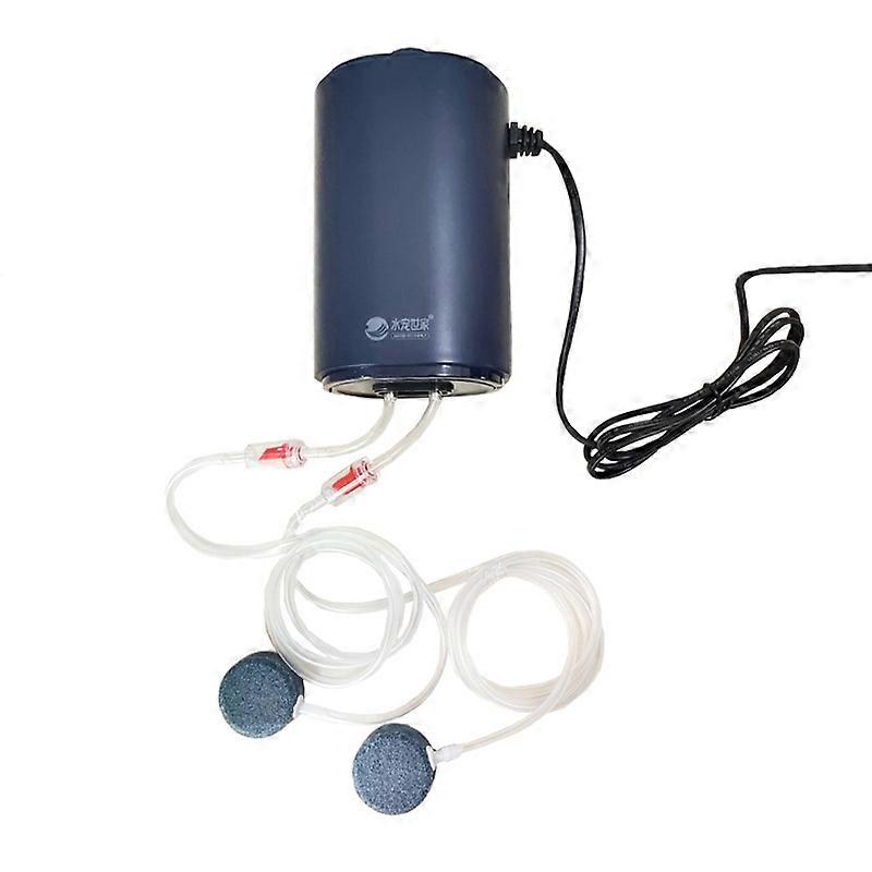 Silent Aquarium Oxygen Air Pump with Check Valve Fish Tank Four Outlet ...