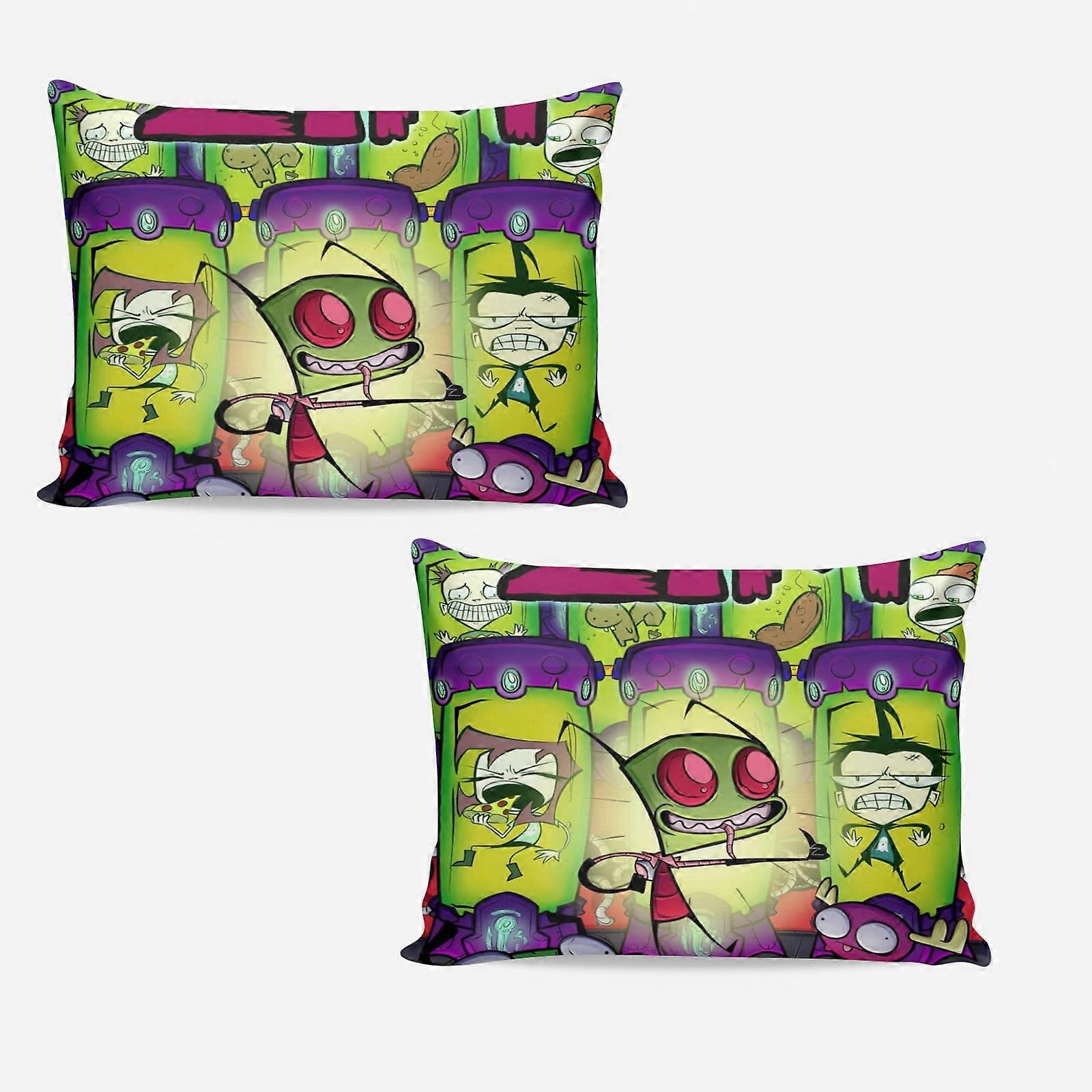 Bedding set BM302 Invader Zim Face on print Soft Bed Set Lightweight 3 ...