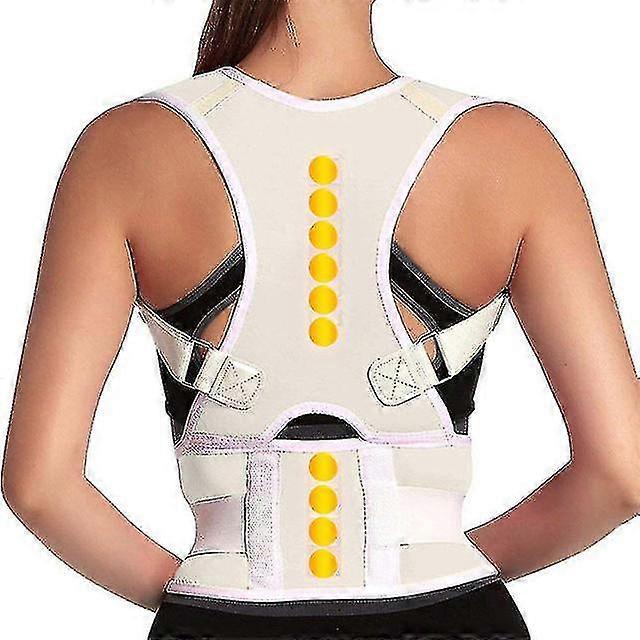 Health Care Back Orthopedic Spine Brace Belt Magnetic Therapy Posture ...