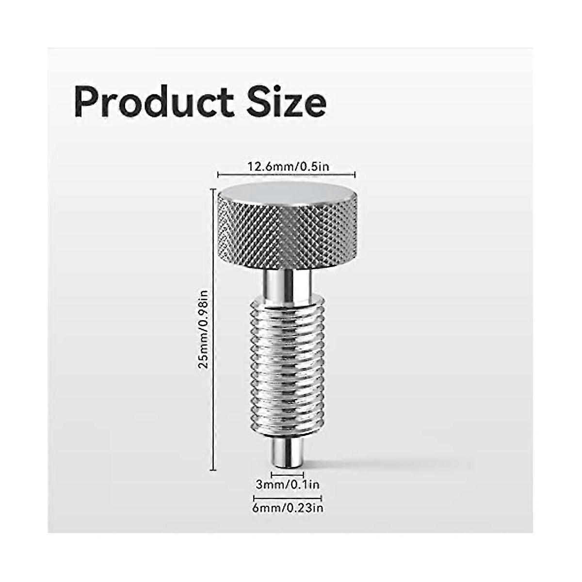 Quick Release Pins, Tools Handle Pin Kit For M6 Retractable Spring ...