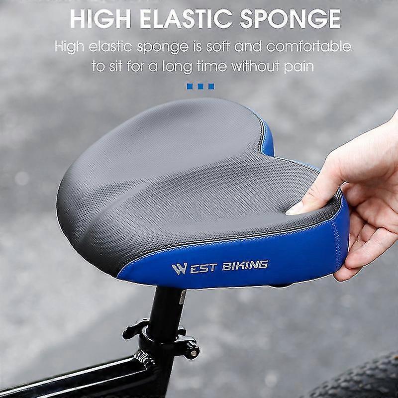 Noseless Bicycle Saddle Anti-prostate Comfort Suspension Scooter Seat ...
