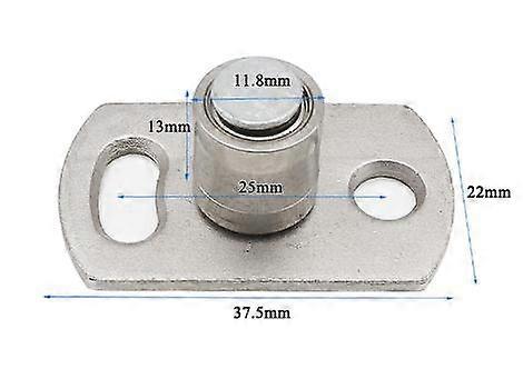 Set of 4 sliding door guide rails - Sliding door accessories - Diameter ...