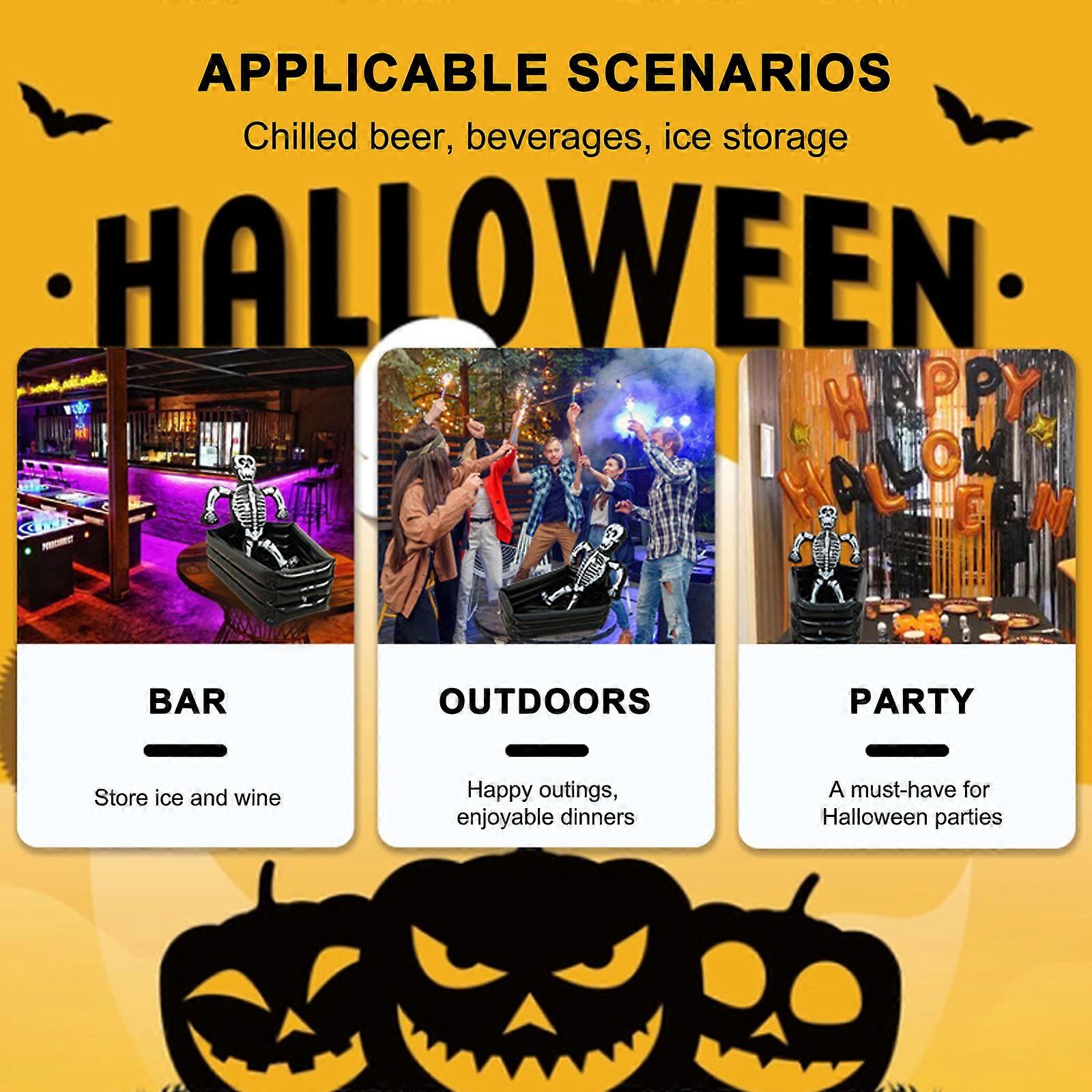 Halloween Party Decorations Inflatable Cooler, Cans Halloween Party ...