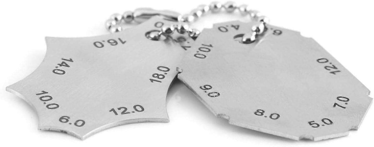 Weld Gauge, Leg Length Gauge Throat Depth Weld Joint Tee Fillet Weld ...