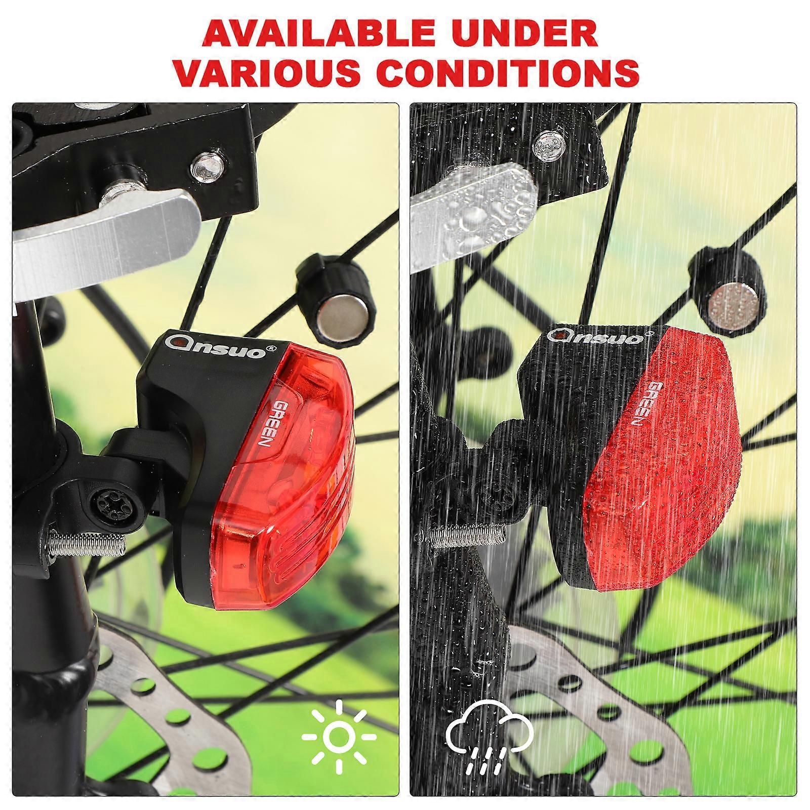 Rear Bike Light Bicycle Tail Light Bike Warning Light Bike Back Light ...