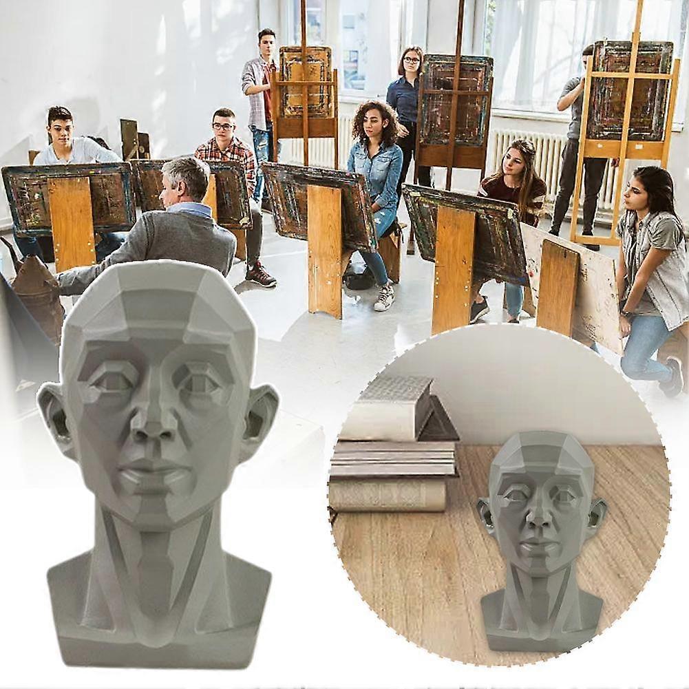 Planar Head Model for Artists Learn Planes of Face, Human Manikin Head ...