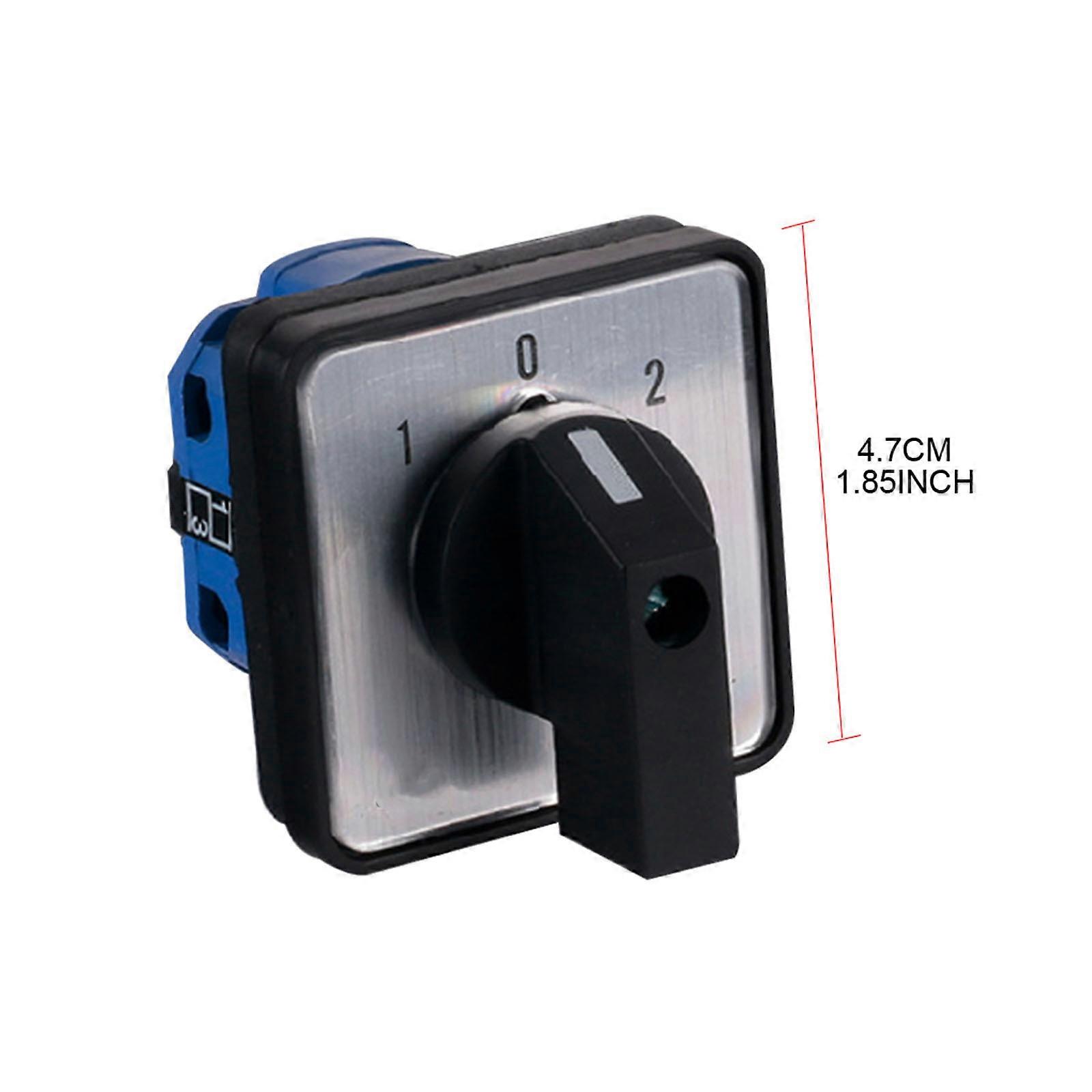Square Panel Mounting Position Changeover Rotary Cam Changeover Switch ...