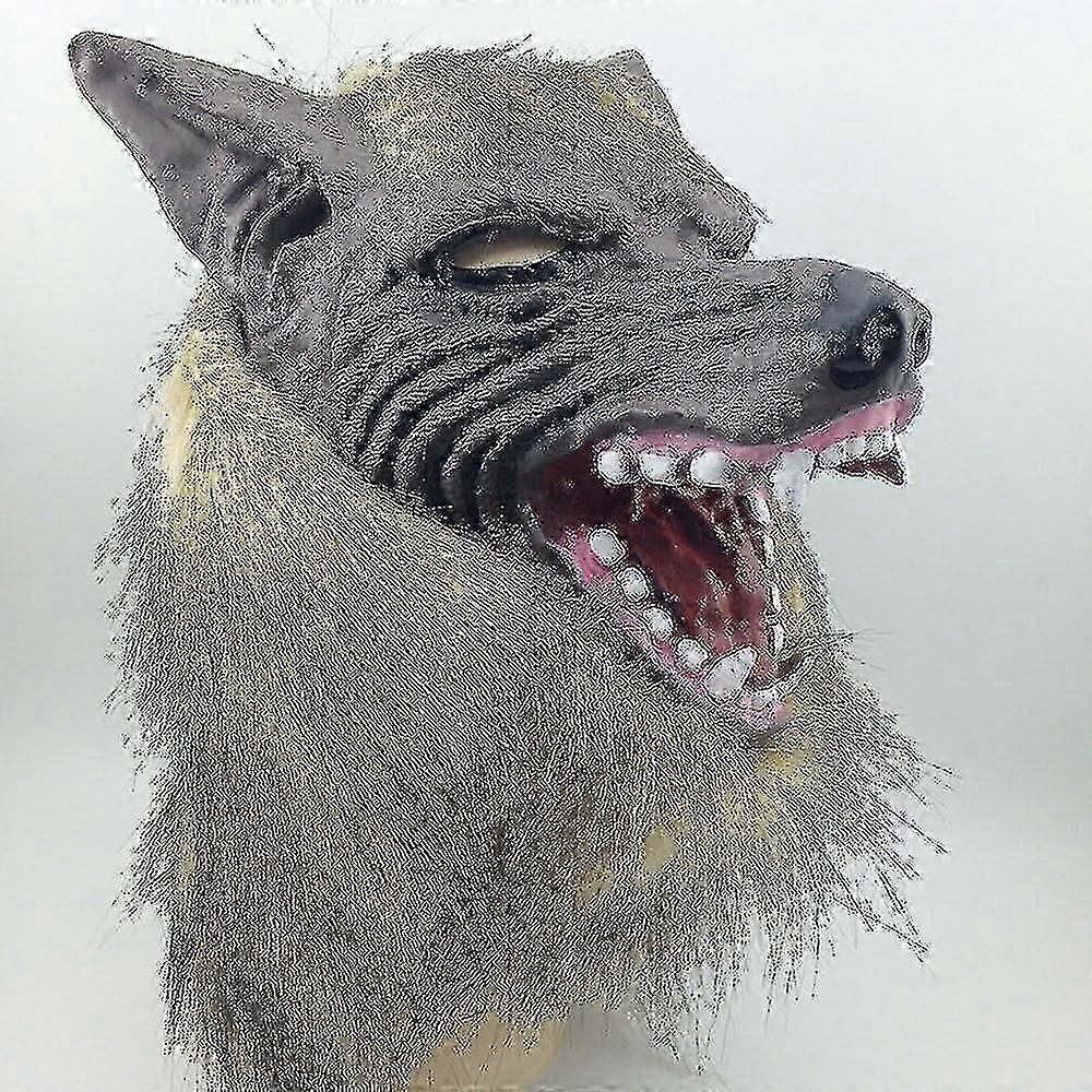 Werewolf Costume Wolf Claws Gloves And Head Mask For Halloween, Cosplay ...