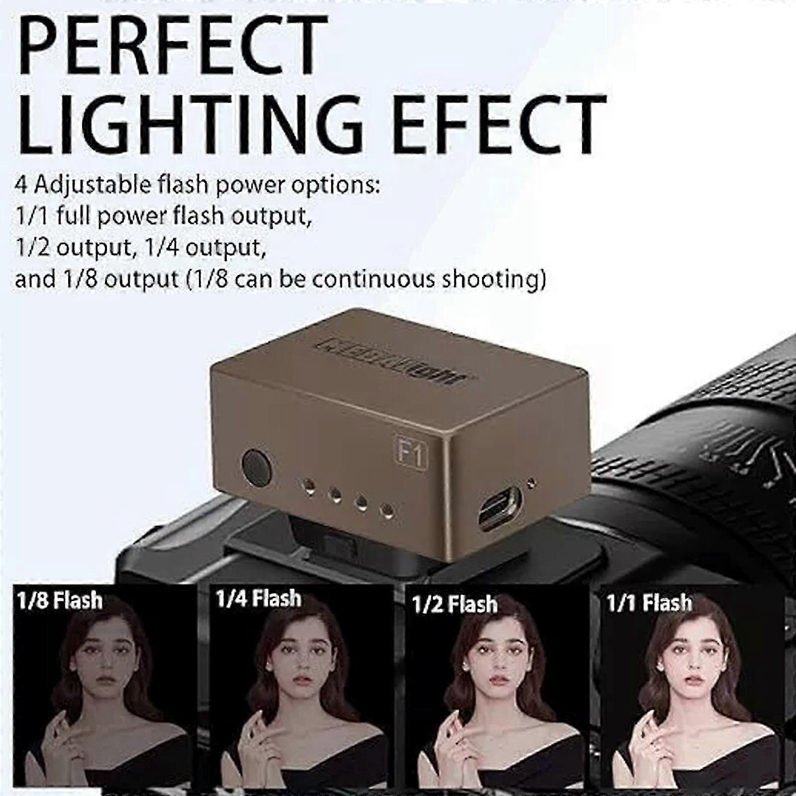 Mini Rechargeable Camera Flash Light Speedlite For Ricoh GR3 /Canon ...