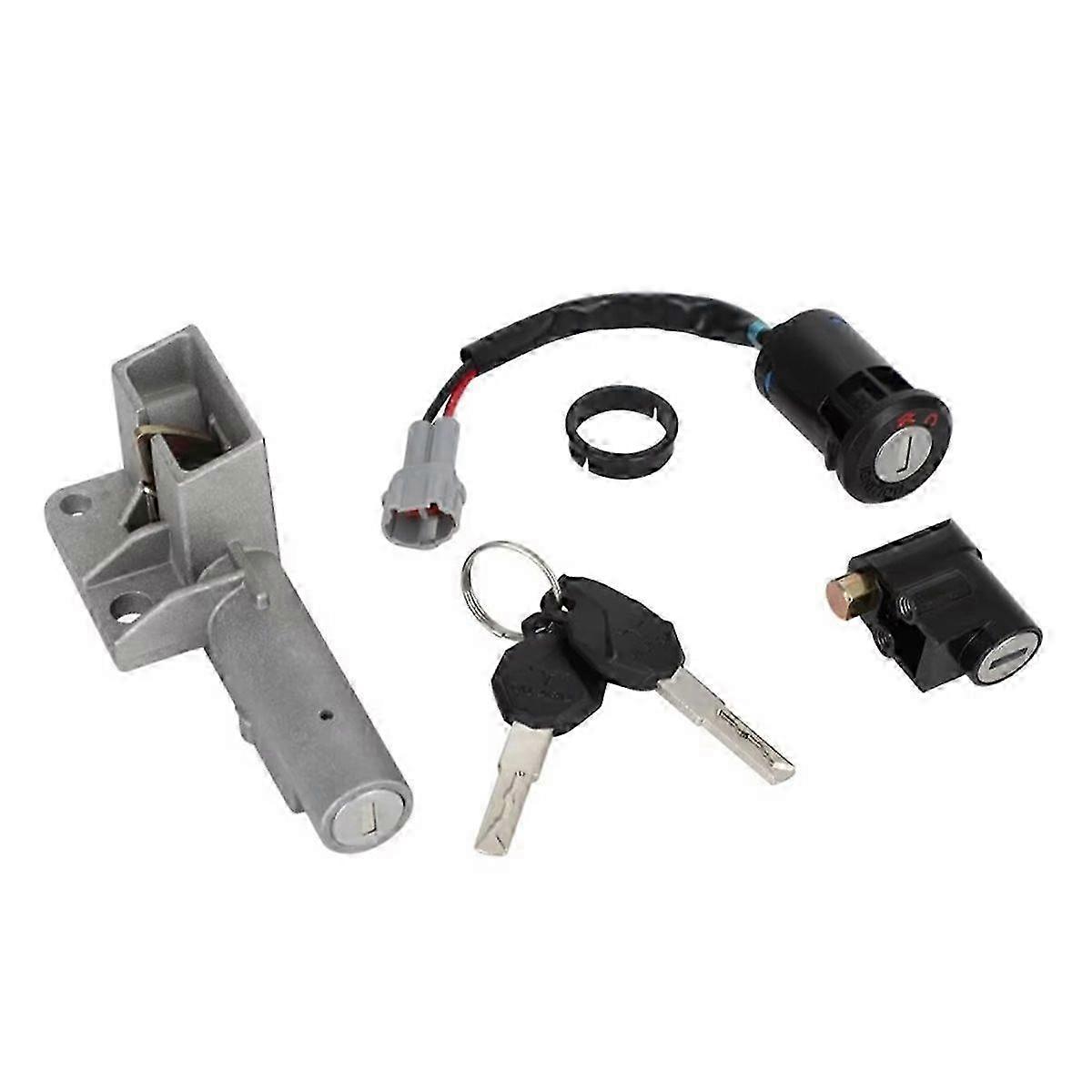Switch Key Set Kit with Key Cover Case Locks Ignition Switch for ...