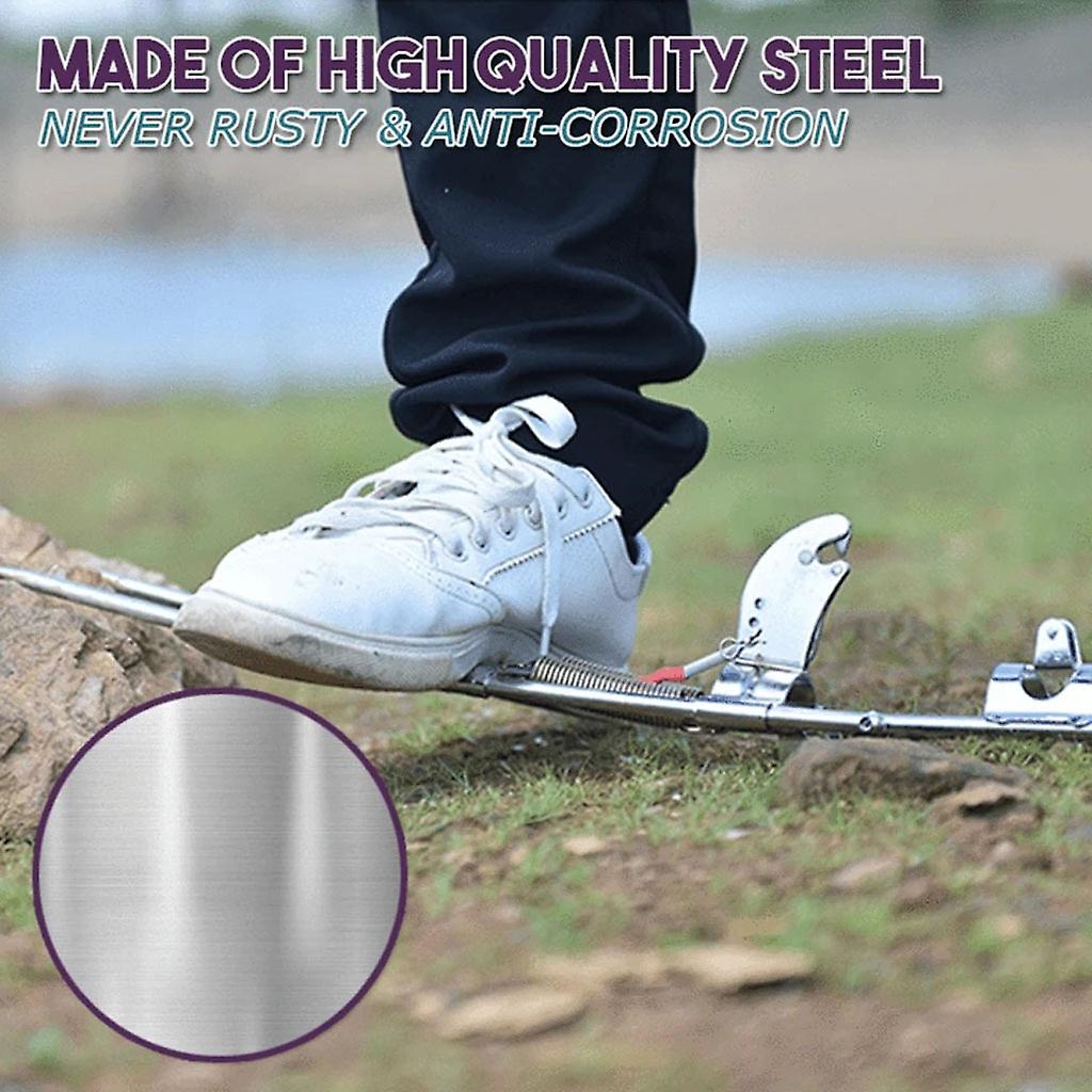 Stainless Steel Rod Stand - Rod Holder for Bank Fishing Automatic ...