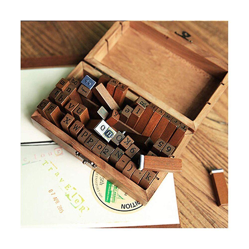 Alphabet Stamp Set 70 Pieces Alphabet Letters Numbers Symbols Set With ...