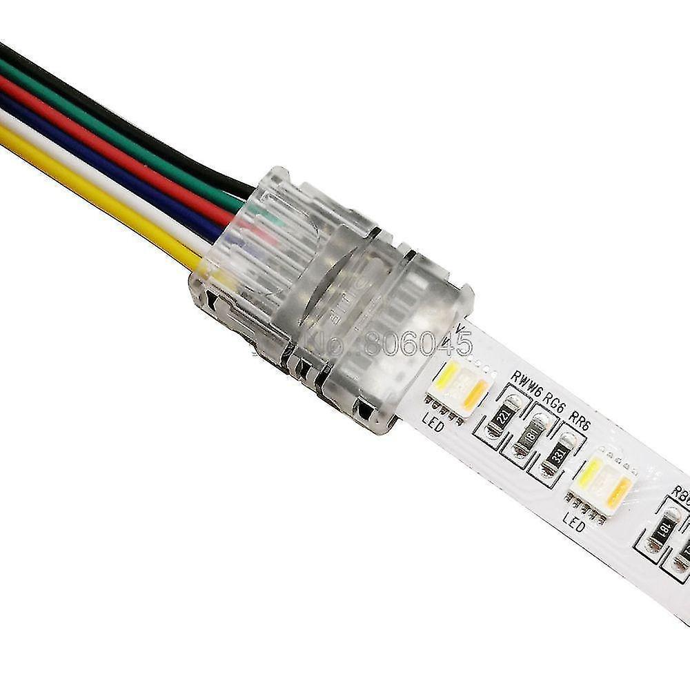 Strip to Wire 6 pin Led Strip Connector | Fruugo NO