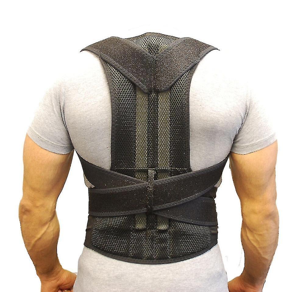 Orthopedic Back Support Belt Posture Corset Back Brace Support Men Back ...