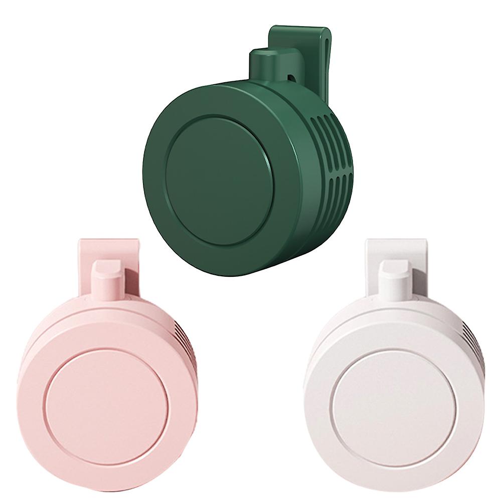 Mini Clip-on Small Fan Very Quiet 3 Speed Levels Wearable Clip On Body ...