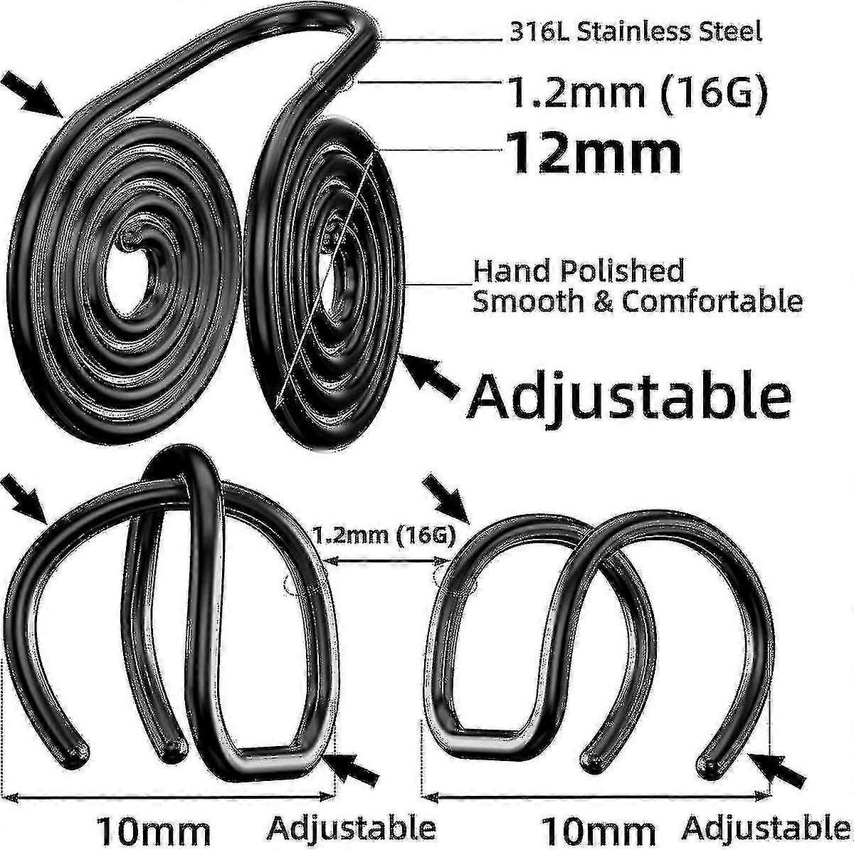 Pressure Earring For Keloid, Keloid Earrings Pressure Clip,-Yvan ...