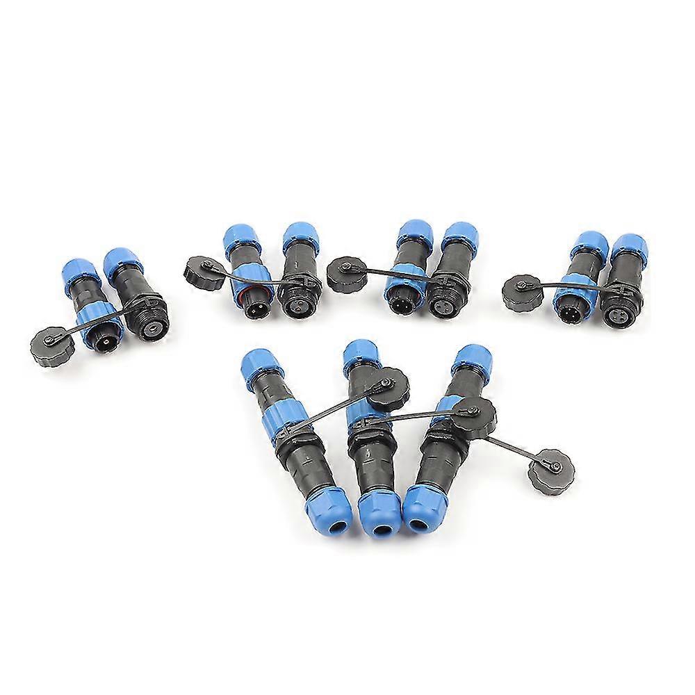 Ip68 Sp13 Waterproof Connector 2pin 3pin 4pin 5pin 6pin 7pin Cable ...