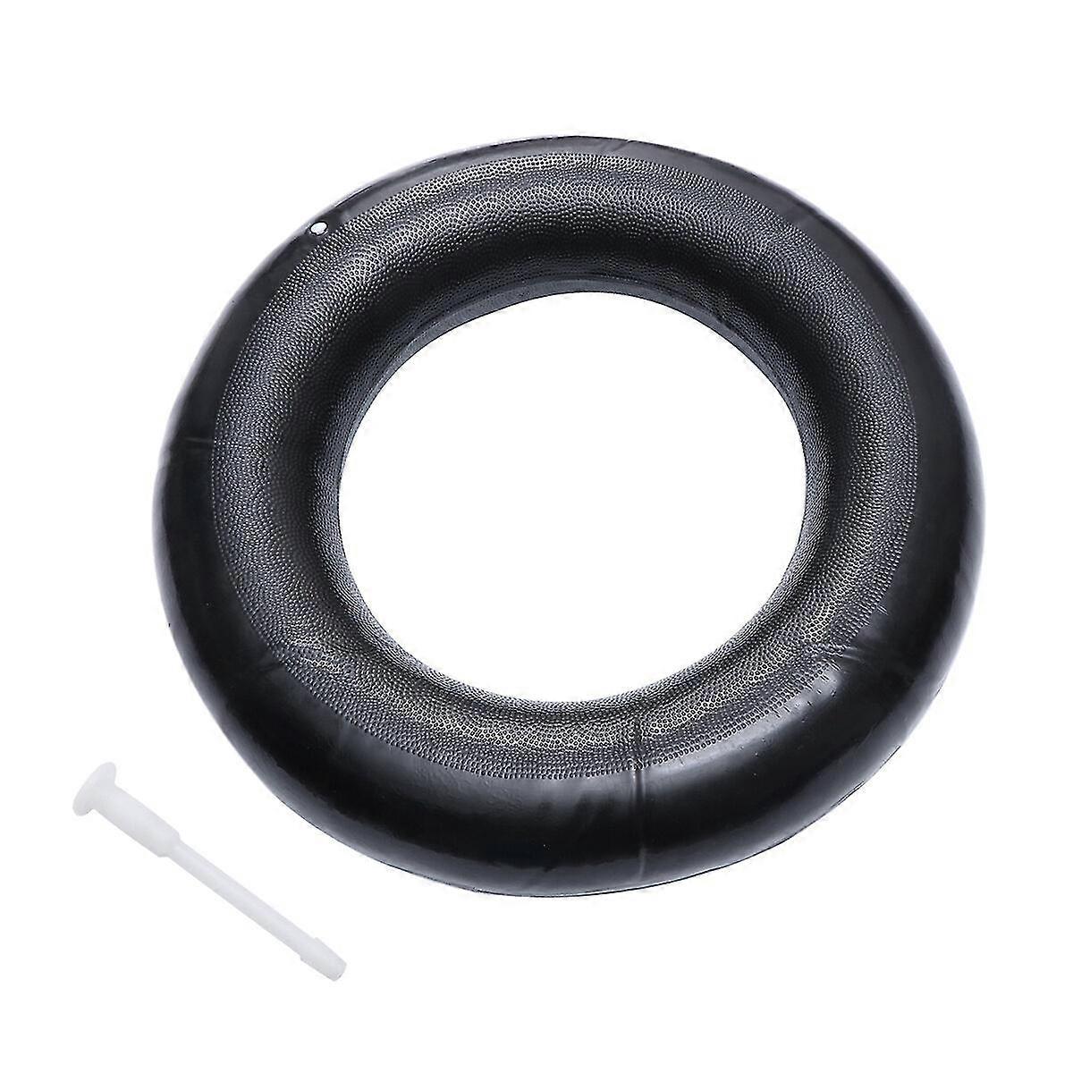 Thicken Adults Inflatable Rubber Swim Ring Safety Aid Float Seat Ring ...