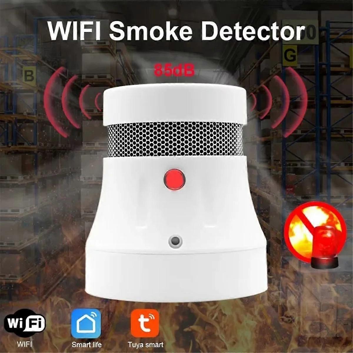 Tuya Smart Life Wireless Mini Smoke Detector Fire Alarm Micro-Type ...