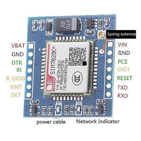 Sim7020c Development Board Iot Module Full Netcom Support Mqtt Coap Tcp Internet Of Things