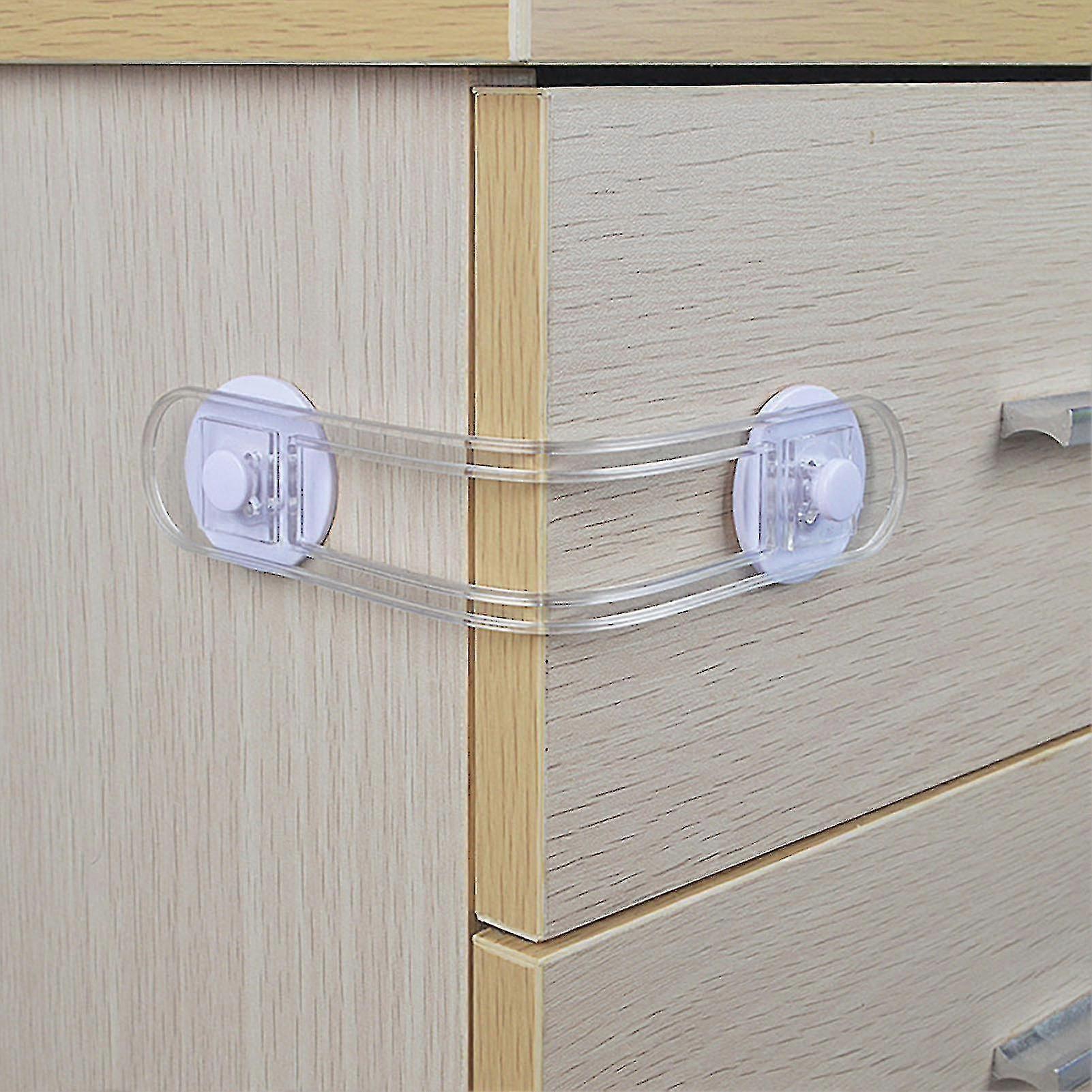 10pcs Child Safety Lock Double Head Design Strong Back Glue Waterproof ...