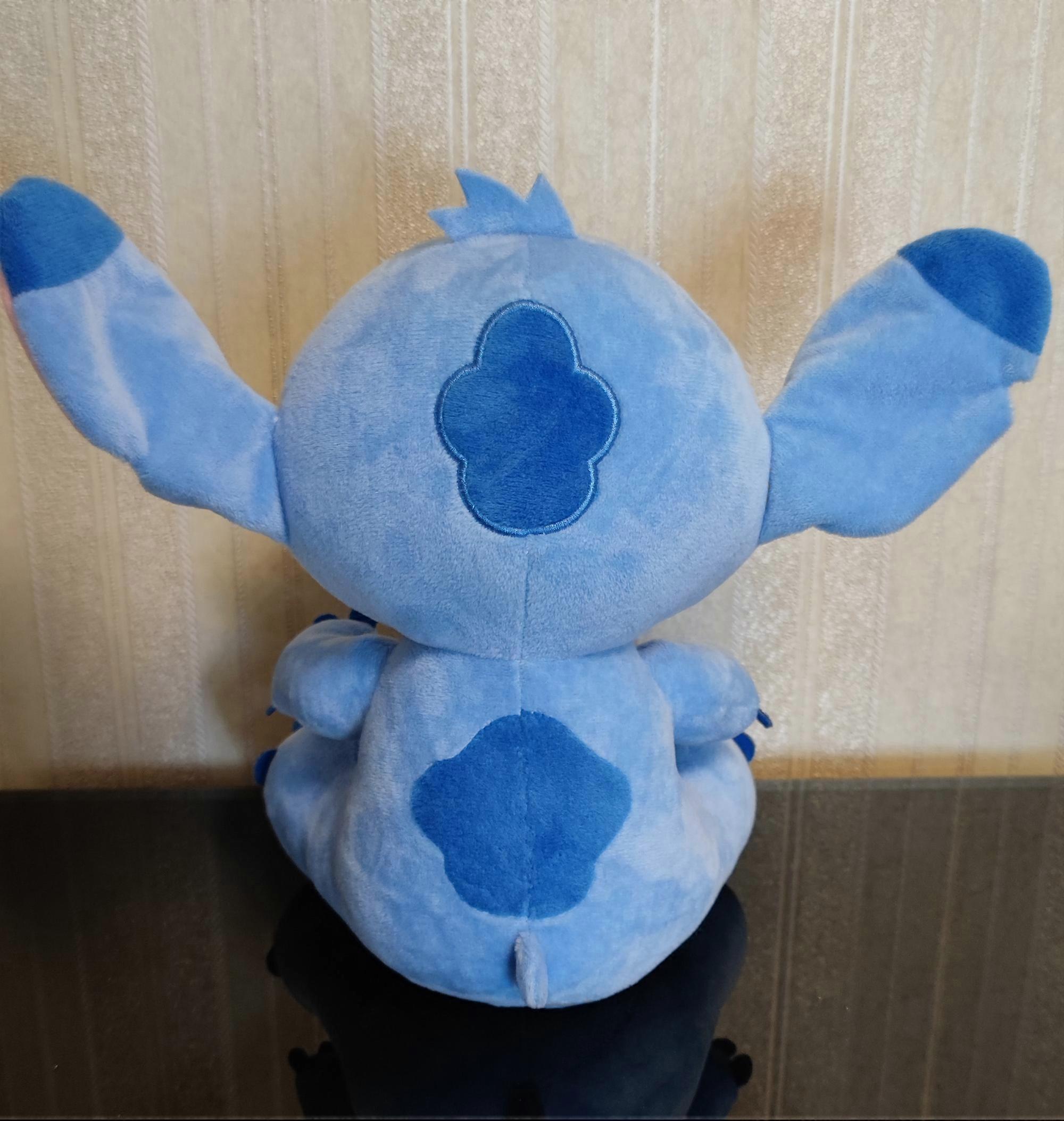 Hot Disney Cartoon Blue Pink Stitch Plush Dolls Anime Toys Lilo e ...