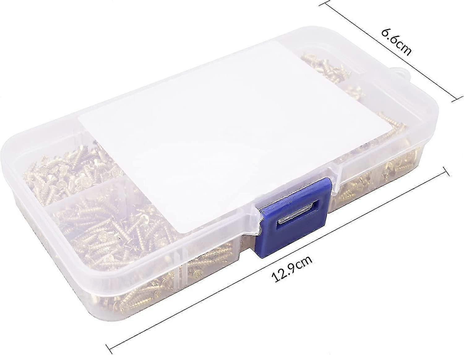 Small Screws M2 M2.5 Self Tapping Screw Assortment Kit Flat Head Cross ...