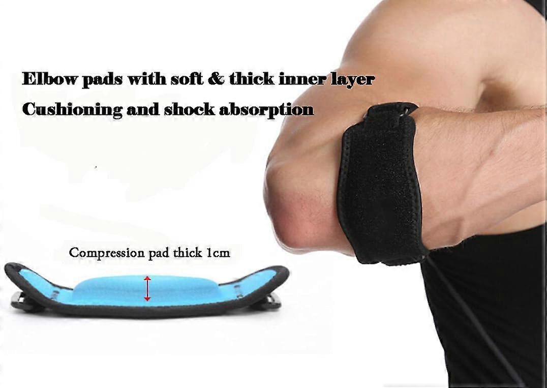 Tennis Elbow Support Strap with Compression Pad for Men Women, Pain ...