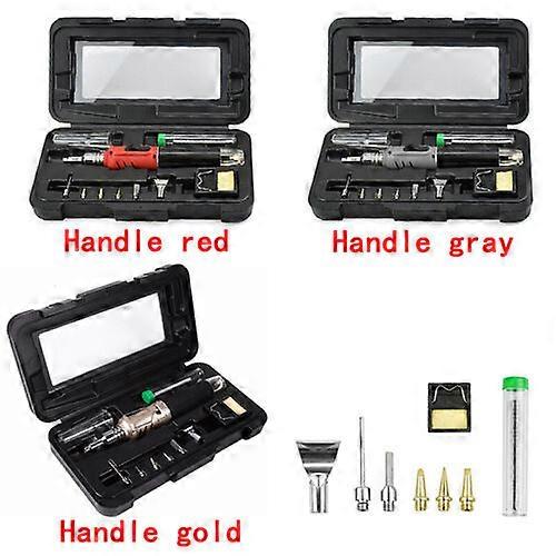 Home Cordless Auto Ignition Butane Gas Soldering Iron Kit Self Ignite ...
