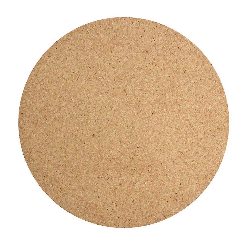 Round Cork Boards Natural Environmental Protection Cork Sticky Bulletin ...