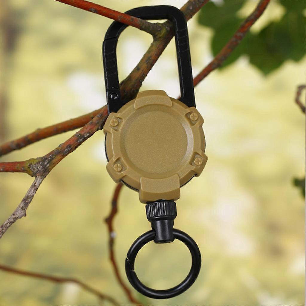 Magnetic Keychain Retractable Badge Holder Fishing Tool Quick Nylon ...