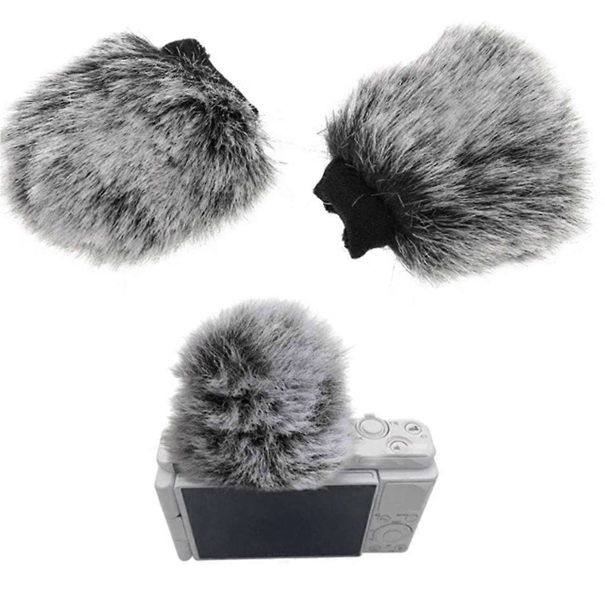 Windshield for ZV1 VLOG Mic Furry Windscreen Muff Wind Cover Perfect ...