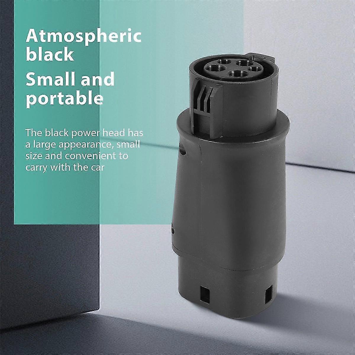 EVSE EV Adaptor 32A J1772 Type 1 to Type 2 Plug EV Adapter, Electric ...