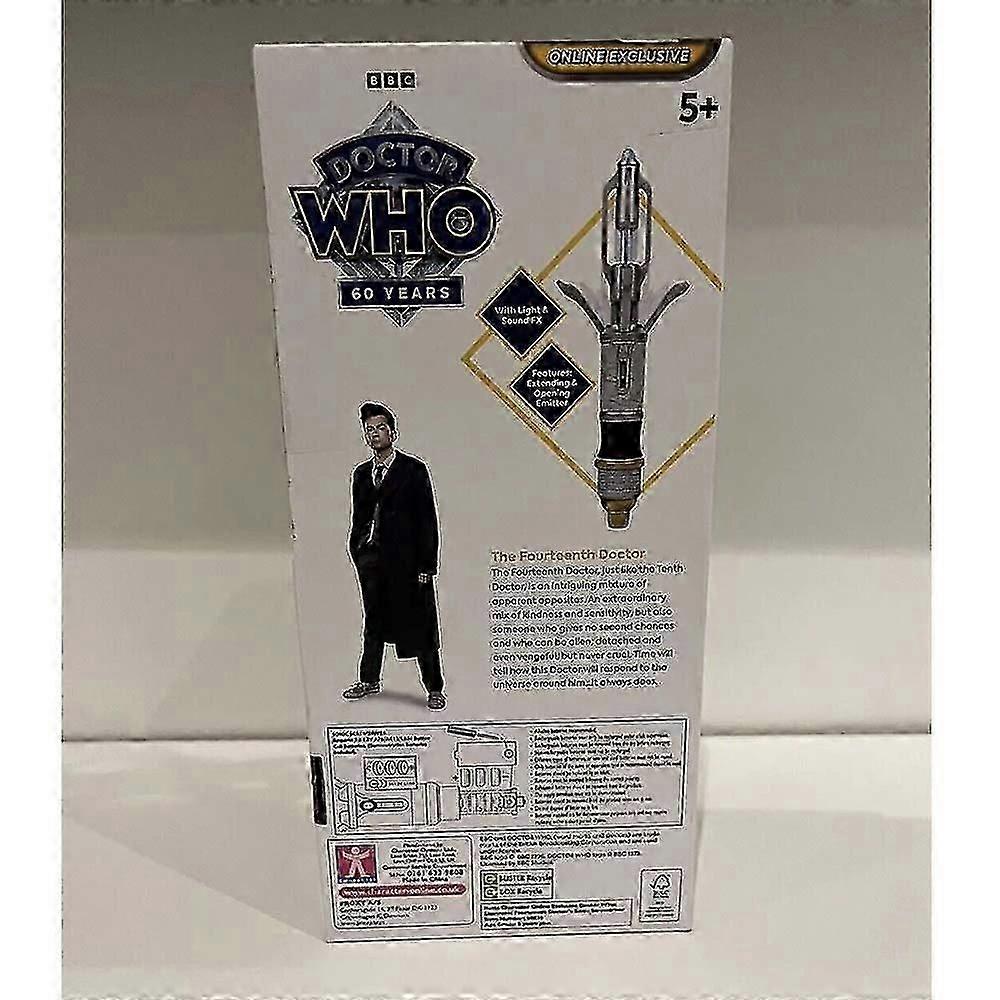 Doctor Who The 14th Doctor's Sonic Screwdriver Light Sound Collectible ...