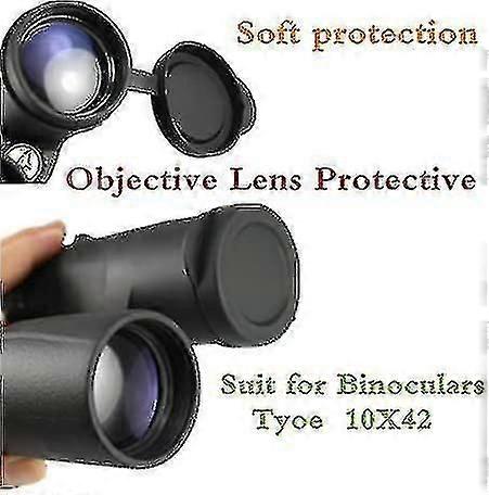 10x42 Rubber Lens Caps For Binoculars + Rainguard,objective Optics ...
