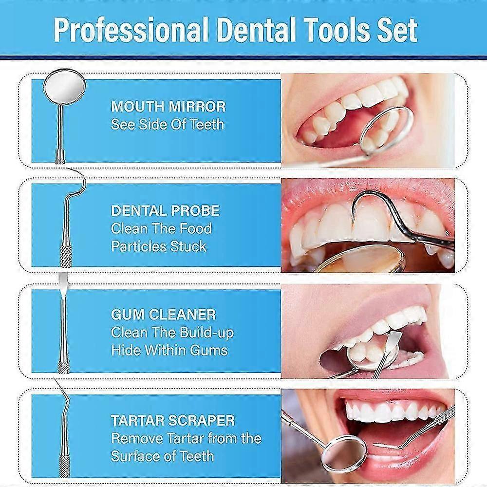 Tooth Filling Repair Kit, Temporary Teeth Filler with 4 Dental Tools ...