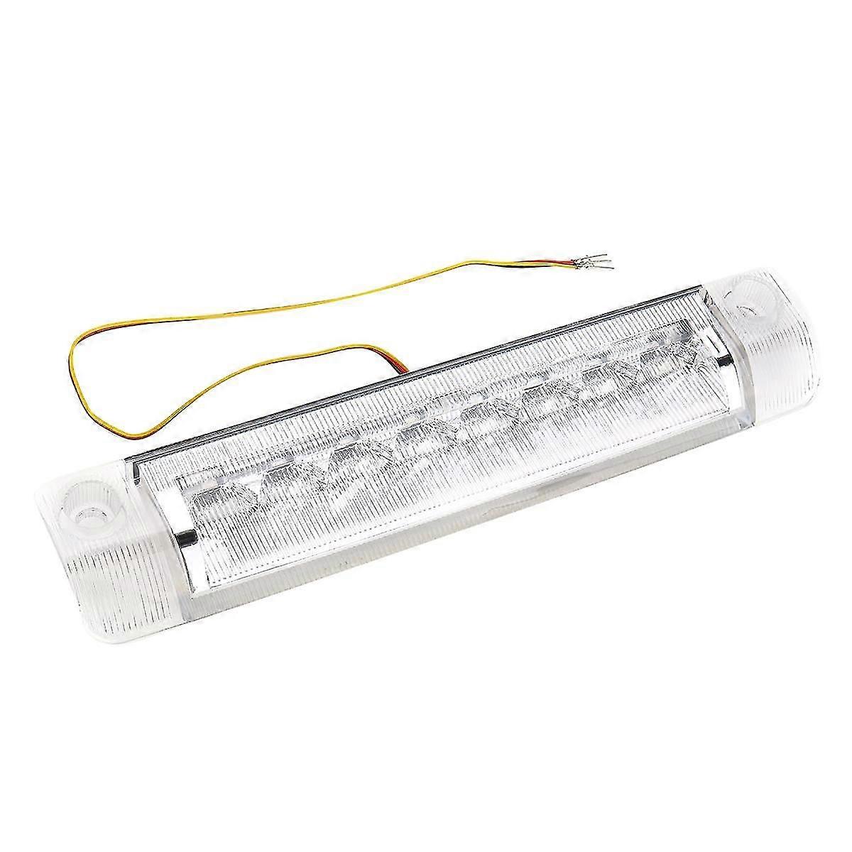 Car LED High Mount Rear Third Brake Light Stop Signal Lamp Red Lamp for Alphard 30 Series White ...