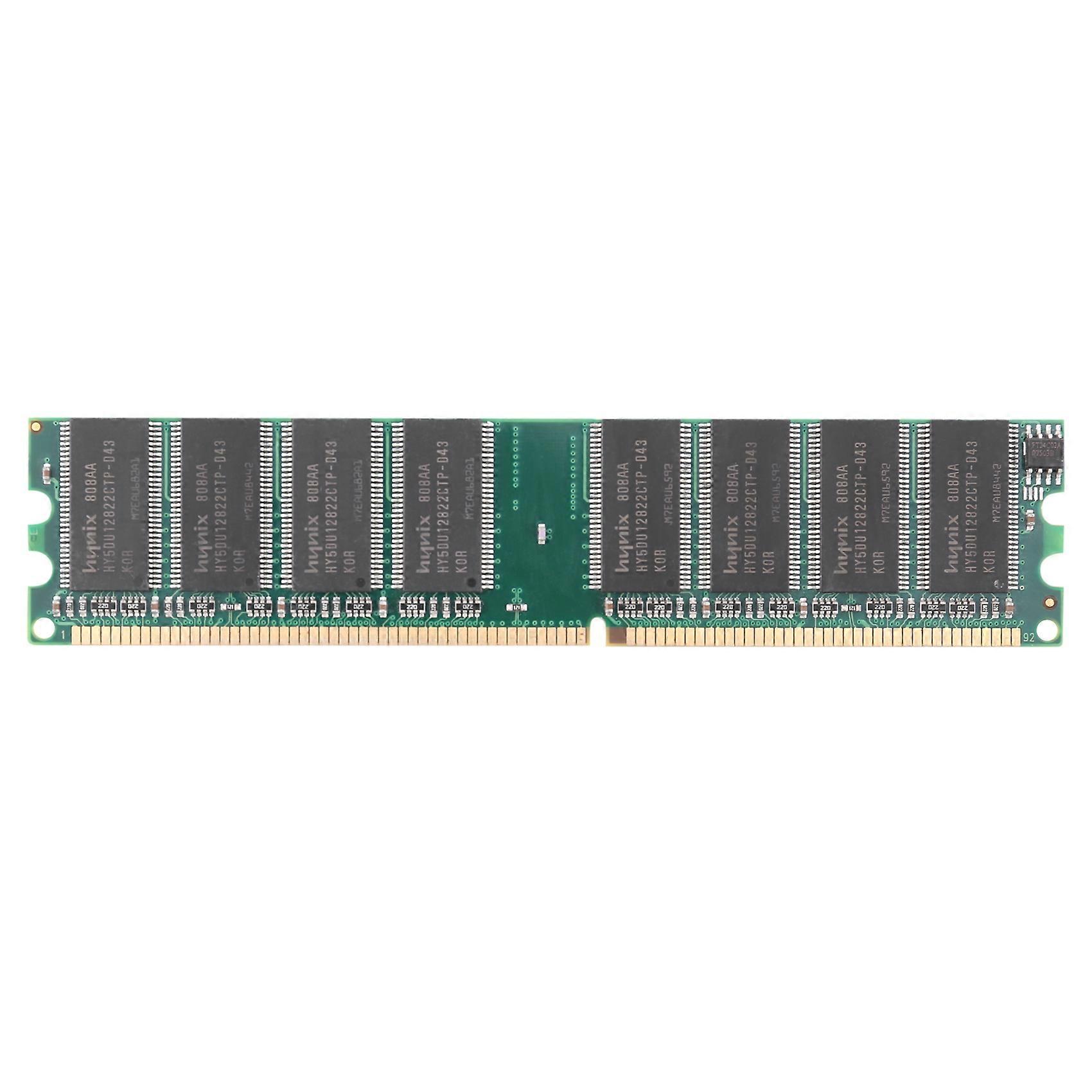 DDR 1GB PC Memory Ram DDR1 Desktop PC3200 400MHz 184 Pin Non-ECC ...