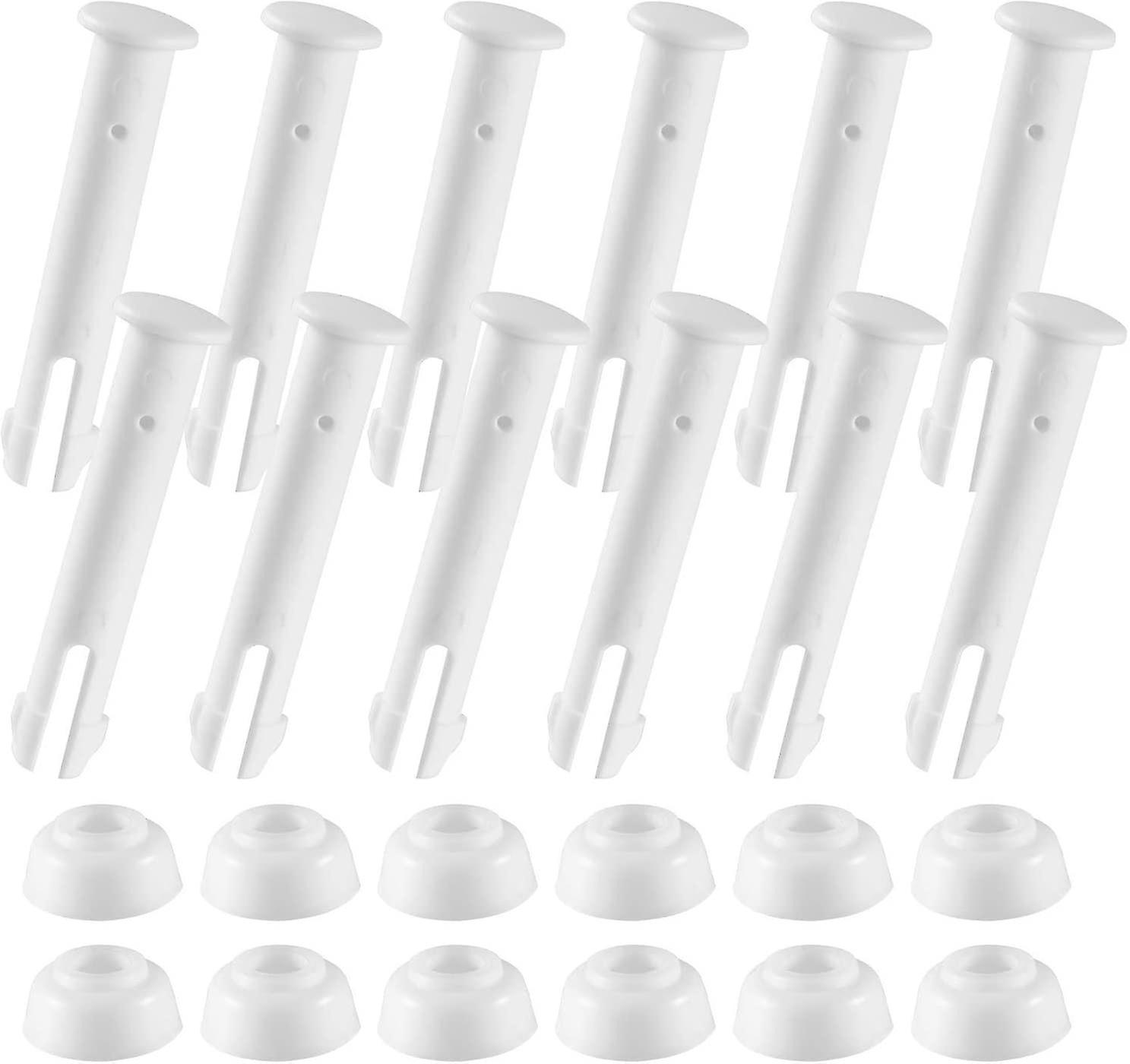 Plastic Pool Seal Pins (12 Pcs) For Intex 10ft 12ft, With 12 Extra Pcs ...